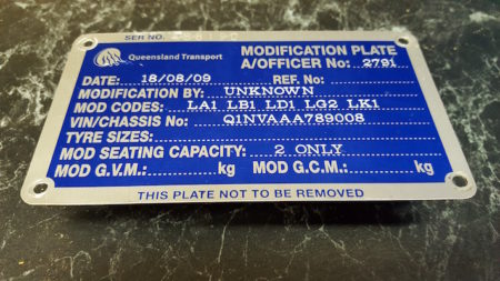 modification plates - Keysmiths Burleigh Heads